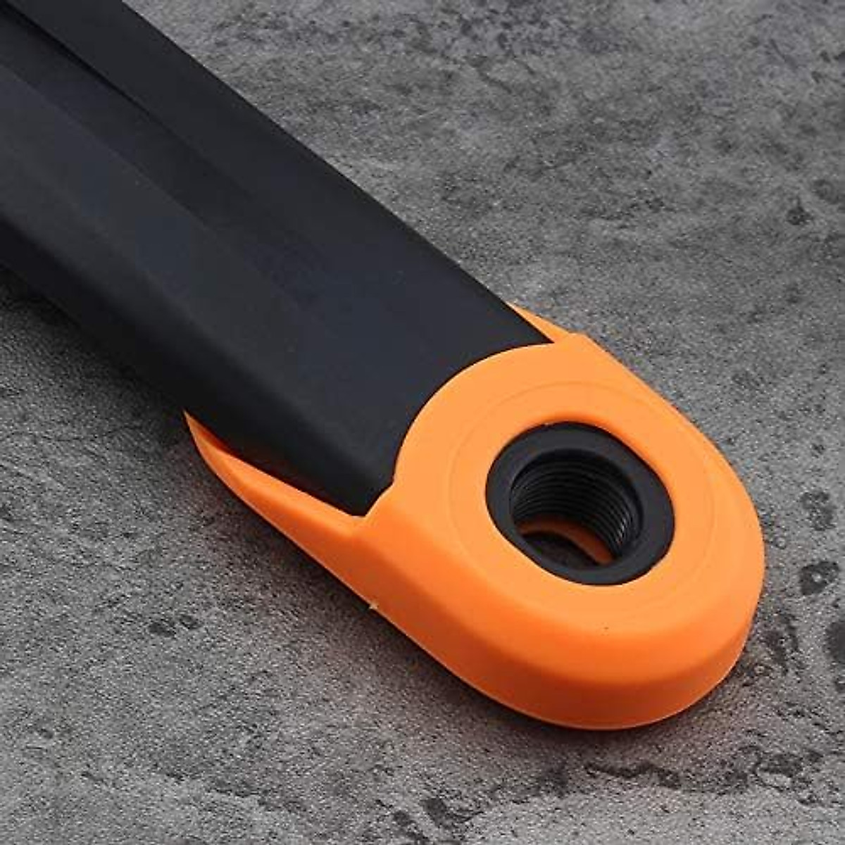 LWITDOG Bike Crank Boot Protectors MTB Arm Protectors for Bicycle Cranks Anti-Friction Rubber for Mountain,Road Bike-1 Pairs (Black)