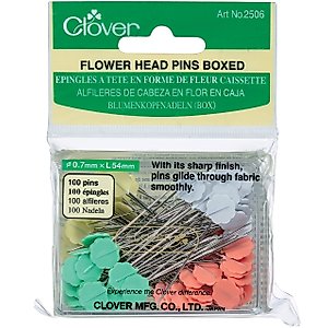 Clover Boxed Flower Head Pin 54mm