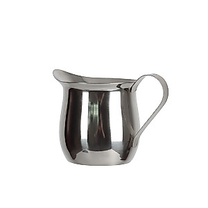 generic 2/3/5/8oz Milk Frothing Pitcher,Stainless Steel Jug Milk Frother Cup Coffee Milk Pouring Jug Espresso Cup for Milk Coffee Cappuccino Latte Art(240ml 8oz)