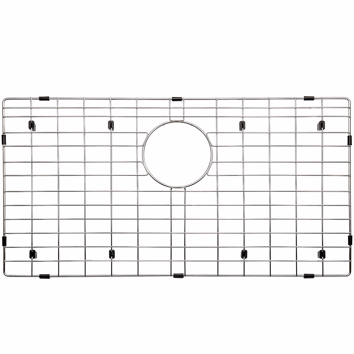 Serene Valley 26-1/4" X 14-1/4" Sink Protector, Rear Drain with Corner Radius 3/8", NLW2715R