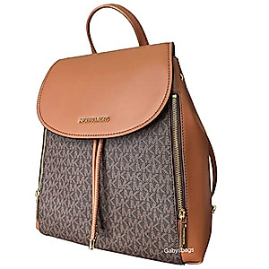Michael Kors Women's Phoebe Medium Drawstring Backpack Adult Fashion Purse (Brown)
