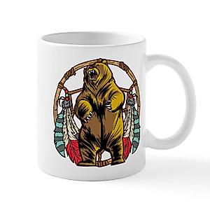 CafePress Bear Dream Catcher Mug Ceramic Coffee Mug, Tea Cup 11 oz