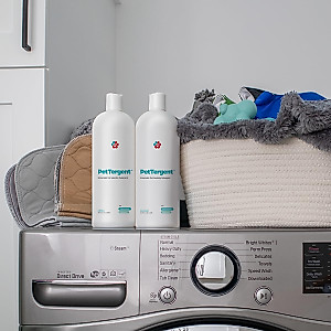 Pet Parents® PetTergent®, Enzymatic Pet Laundry Detergent, 32 oz 32 Loads Pet Stain Remover & Pet Odor Eliminator, Laundry Detergent for Pets (Calming, 32 oz)