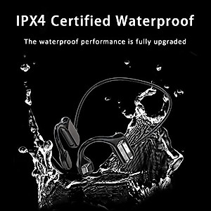 TEDATATA Bluetooth Headphones Bone Conduction Headphones in-Ear Noise-Canceling Headphones, Suitable for Sports Running Headphones, Men and Women New