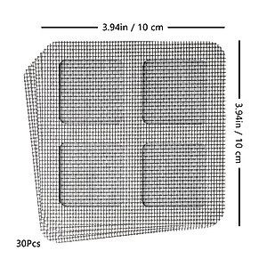Drainage Stickers,Disposable,Hair and Mosquito Deterrent,Bathroom,Bathtub,Floor Drain, Lavatory, Kitchen,Drainage mesh Filter,30PCS