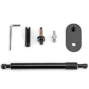Wsays Tailgate Assist Shock Black Steel Compatible with 2002-2018 Dodge Ram 1500 2500 3500 Classic