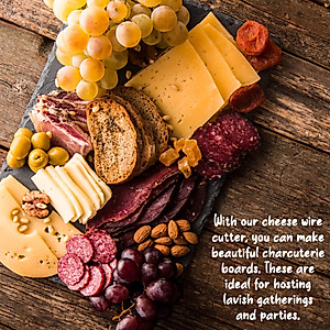 Formaticum Replacement Cheese Slicer Wire - Replacement Wire for Cheese Cutter - Cheese Cutter Wire Replacement - Cheese Slicer Wire Replacement - Cheese Wire Cutter - Wire Cheese Slicer - 5 Inches