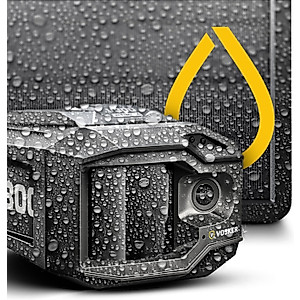 Vosker V300 Ultimate 4G-LTE Autonomous Outdoor Security Camera | High-Capacity 15,000 mAh External Solar Power Bank | SIM Card Included | No Wi-Fi Needed | Live Streaming