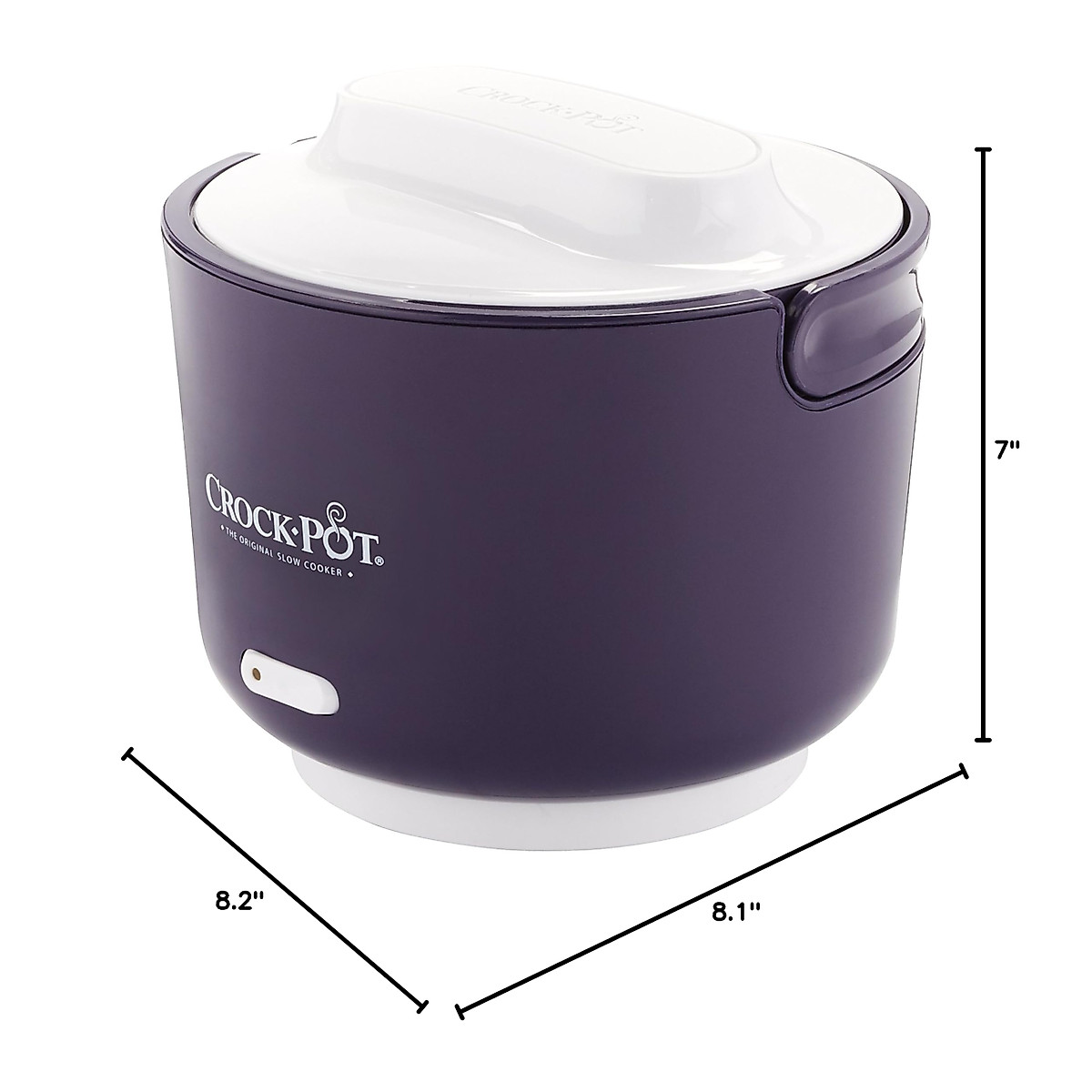 Crock-Pot24-Ounce Lunch CrockFood Warmer, Deluxe Edition, Purple