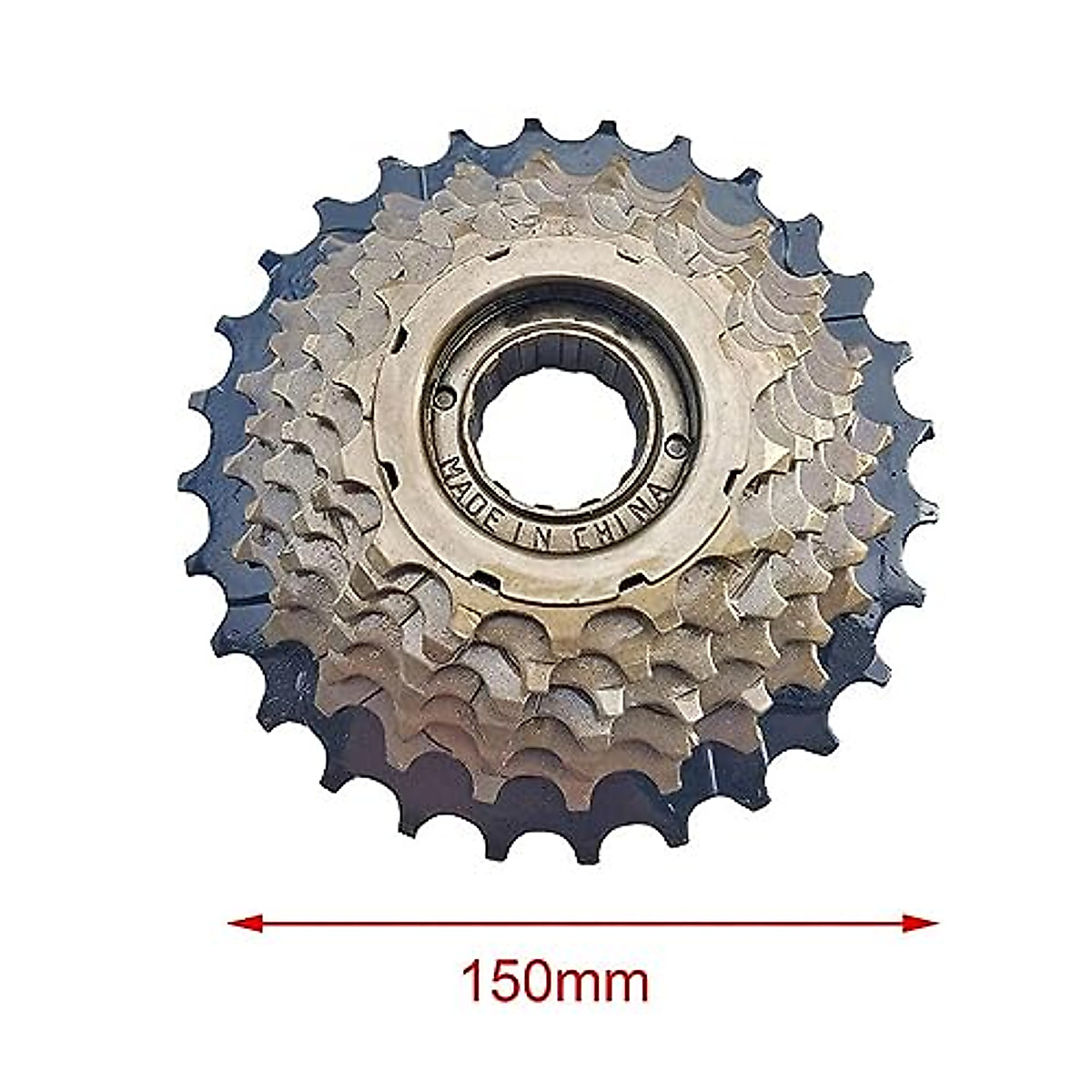 Aosekaa 7 Speed MTB Bike Bicycle Cassette Flywheel Replace Parts Made of High Strength Steel Stable Performance Wear Resistant for Mountain Bikes