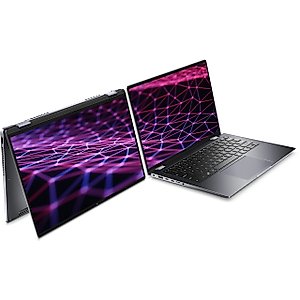 Dell Latitude 9430 2-in-1 Laptop (2022) Touch | 14" 2560x1600 QHD+ | Core i7-1265U - 512GB SSD Hard Drive - 16GB RAM | 10 cores @ 4.8 GHz Win 11 Pro Black (Renewed)