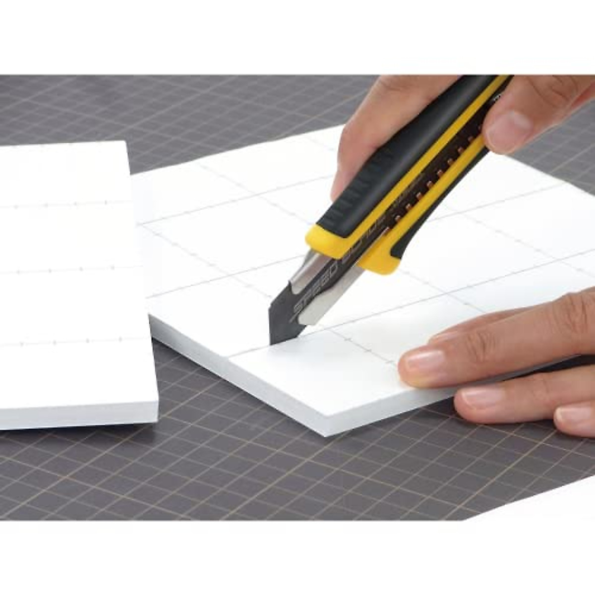 OLFA 18mm Heavy-Duty Utility Knife (LA-X) - Multi-Purpose No-Slip Grip Utility Knife w/ Reinforced Fiberglass Handle & Snap-Off Blade, Replacement Blades: Any OLFA 18mm Blade