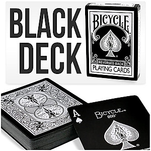 Magic Makers Black Playing Cards Bicycle Deck