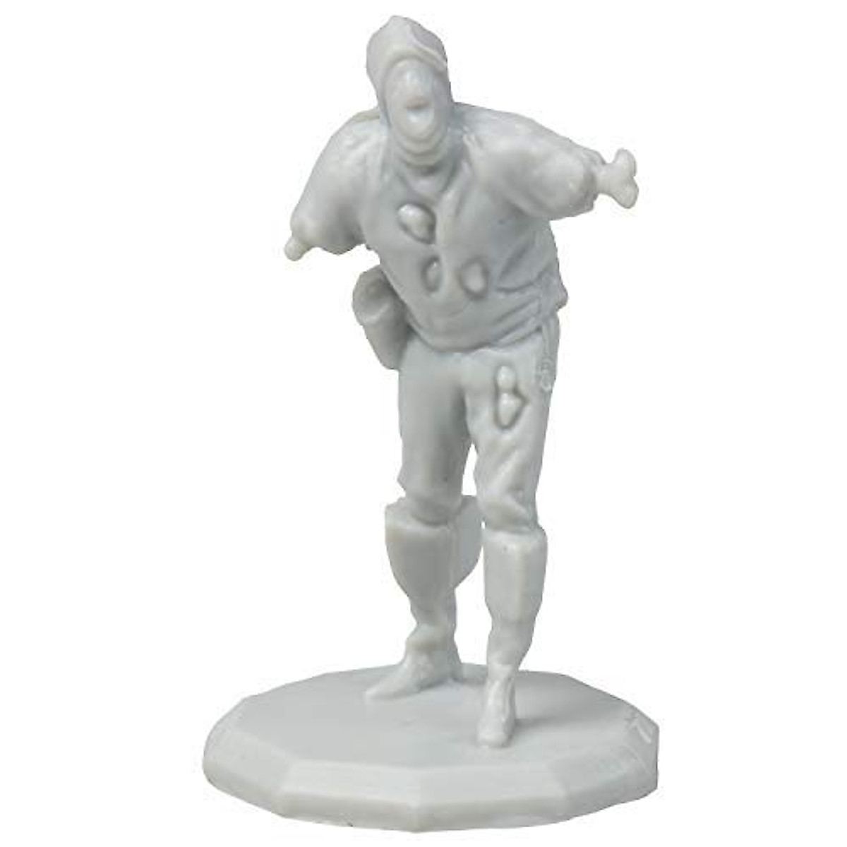 Fantasy Zombie Mini Figures – 8 Unpainted Unique Designs – 1" Hex-Sized, Compatible with DND, Pathfinder & Tabletop RPGs – Realistic, Sculpts for Spooky Games & Campaigns, House Party, Gift
