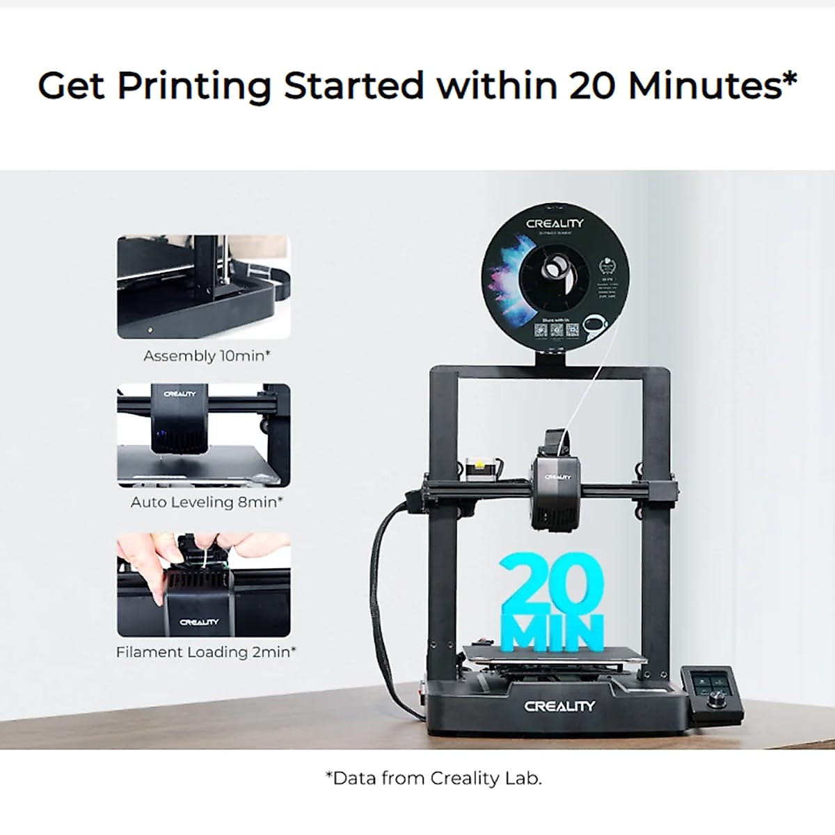 Official Creality Ender 3 V3 SE 3D Printer Max 250mm/s Printing Speed Upgraded Ender 3 with Sprite Direct Extruder CR Touch Auto Leveling Dual Z-axis & Y-axis Print Size 8.66x8.66x9.84 Inch