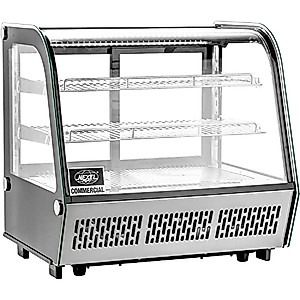 Nexel Refrigerated Countertop Display Case, 4.2 Cu. Ft.