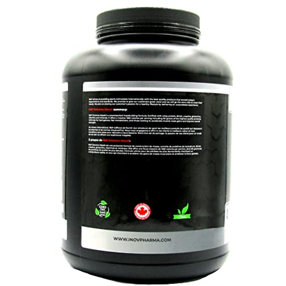 Extreme Mass Chocolate Weight Gainer, Muscle Builder, 10 lbs (4.54kg) Less Sugar for Intense Workout Training, high Calorie Fortified whey Protein