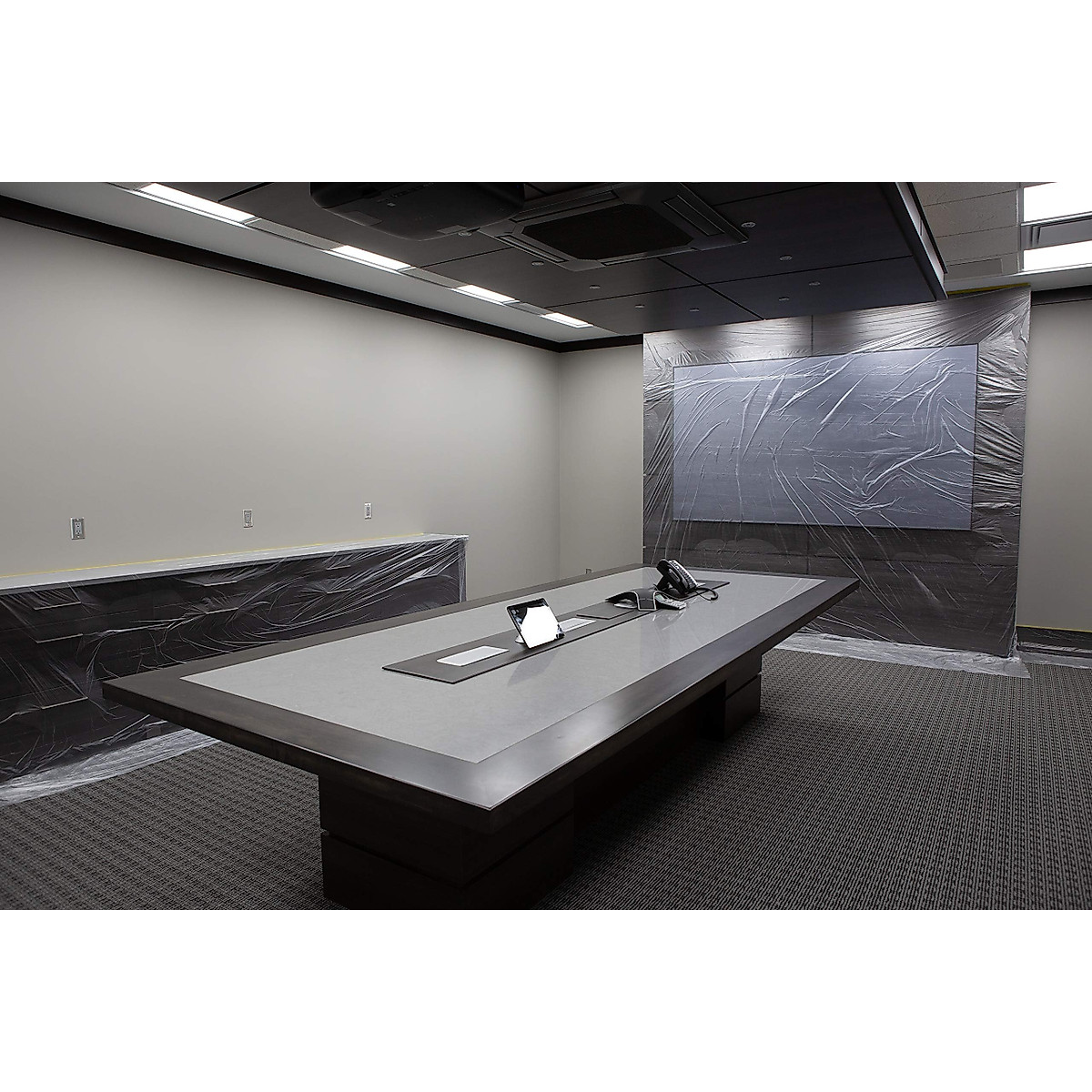 PlazMask Pre-Taped Masking Film, 5-Feet X 65-Feet