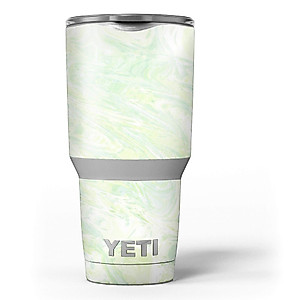 Design Skinz Slate Marble Surface V29 - Skin Decal Vinyl Wrap Kit Compatible with The Yeti Rambler Cooler Tumbler Cups