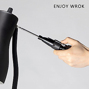 SHENHAOXU 3.6V Cordless Electric Screwdriver Rechargeable portable Mini Rotary Home Gadget，Automatic Manual all in one with LED Light and USB Charging Cable BLACK