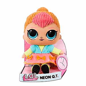 L.O.L. Surprise! Neon Q.T. – Huggable, Soft Plush Doll