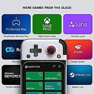 GameSir X2 Lightning Mobile Game Controller for iPhone iOS, Phone Gamepad Play Xbox game pass, Playstation, COD Mobile, MFi, Arcade, Amazon Luna, Stadia & More Cloud Gaming