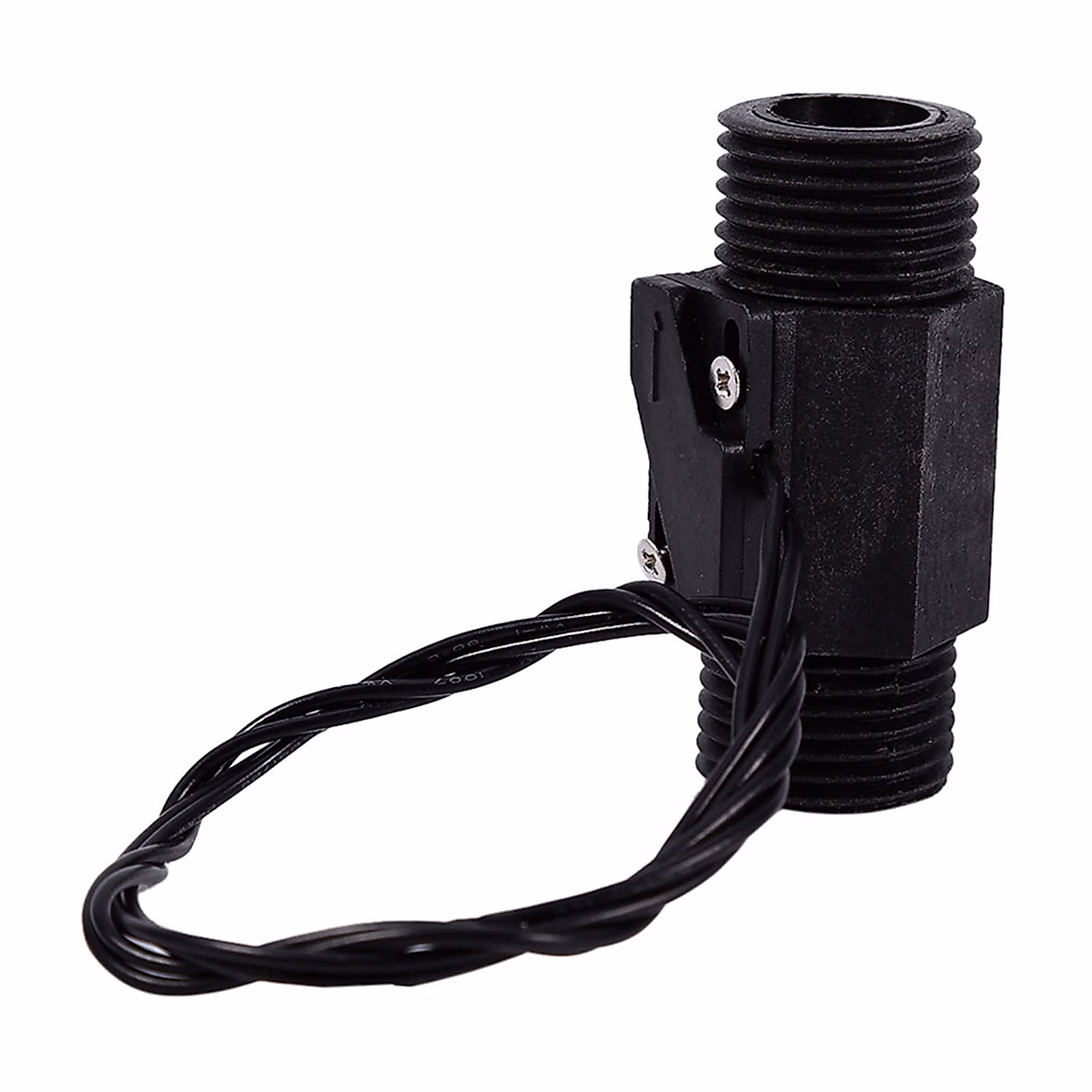 Flow Switches Water Sensor Switch Water Flow Switch, Vertical/Horizontal Water Sensor AC 220V, Plastic Magnetic Water Flow Control Sensor with G1/2" (BSP) Pipe for Electric Water Heater