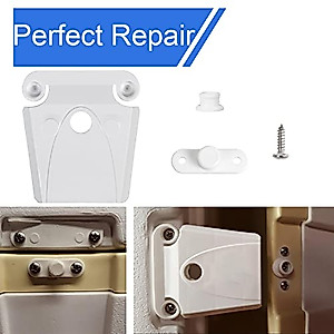 Cooler Latch Posts and Screws for Igloo,Replacement Igloo Cooler High Strength Cooler Latch,Cooler Plastic Latchs Set,Igloo Cooler Latch Replacement Kit,Set of 2