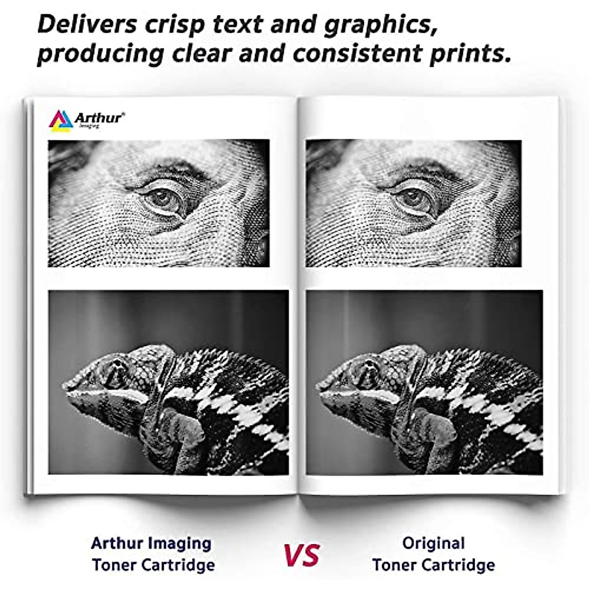 Arthur Imaging Compatible Canon Ink cartridges 280 Replacement PGI-280XXL for PIXMA TR7520 TR8520 TS6120 TS6220 TS8120 TS8220 TS9120 TS9520 TS9521C Printer (2 PGBK)