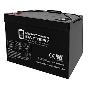 Mighty Max Battery 12V 100AH Battery for Solar Wind DEEP Cycle VRLA 12V 24V 48V