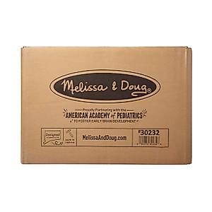 Melissa & Doug Wooden Lift-Top Desk & Chair - Espresso - Children's Furniture, Toddler Desk And Chair Set, Activity Desk For Toddlers And Kids Ages 3+