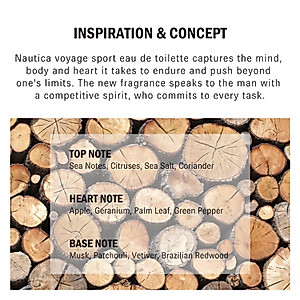 Nautica Voyage Sport Eau de Toilette 1.7 fl oz (Pack of 1), Notes of Spicy Mint, Cardamom, and Musk, Men's Fragrance, Long Lasting, Everyday Fragrance, Travel Size