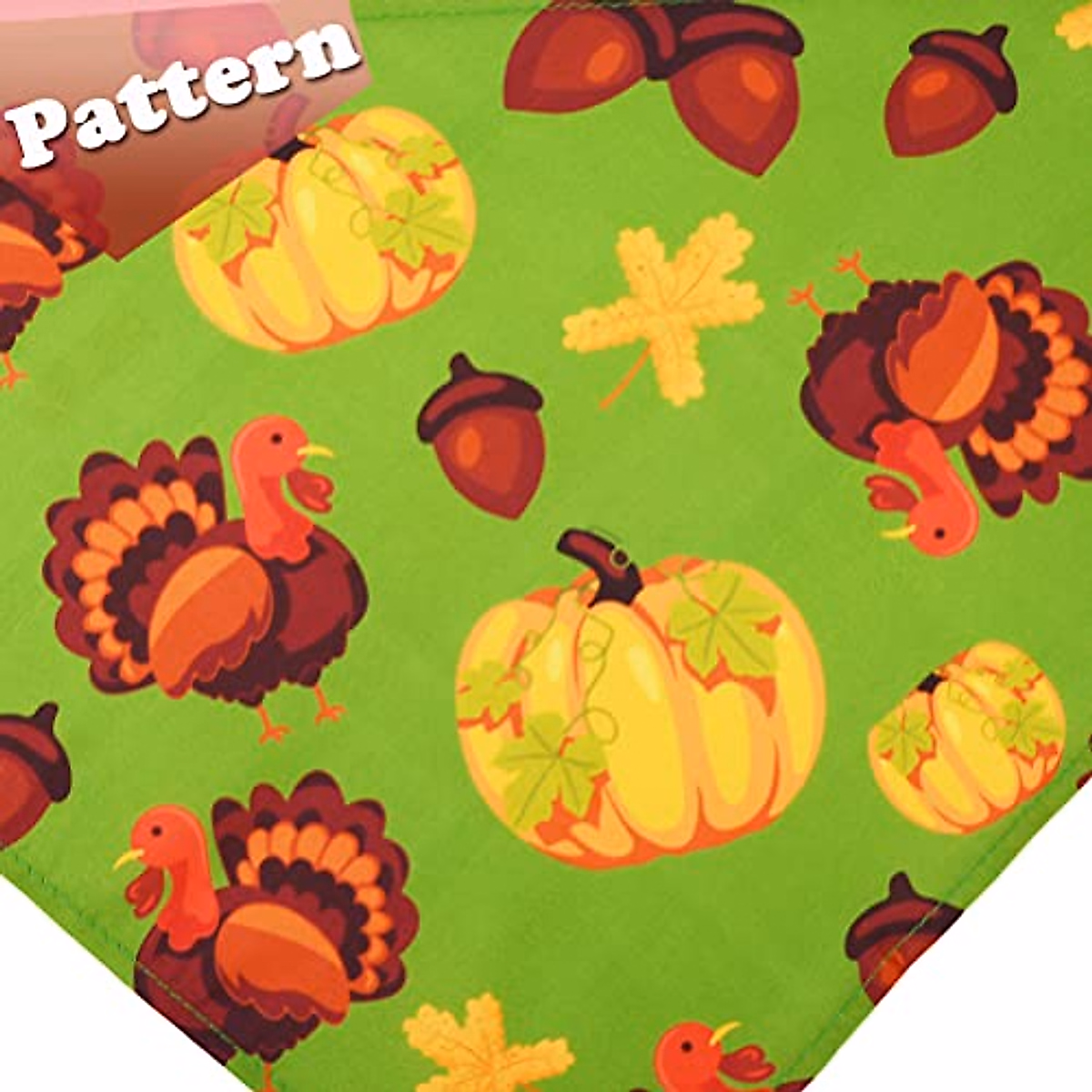 3 Pack Halloween Thanksgiving Christmas Dog Bandana Christmas Triangle Bibs Dog Scarfs Soft Comfortable Washable with Charming Patterns
