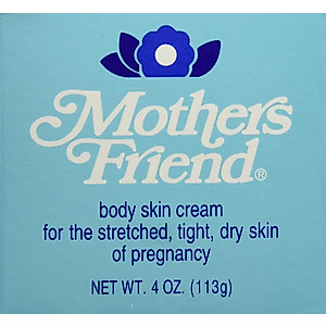 Cherioll Mothers Friend Body Skin Cream for The Stretched, Tight Dry Skin of Pregnancy 4 OZ (Pack of 2)