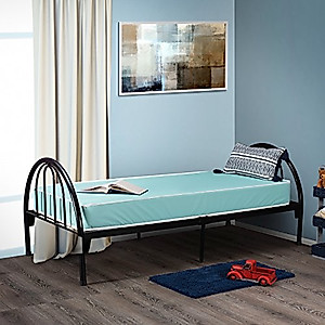 FORTNIGHT BEDDING Foam Mattress with Water Resistant Vinyl Cover (Twin, 6 Inch)