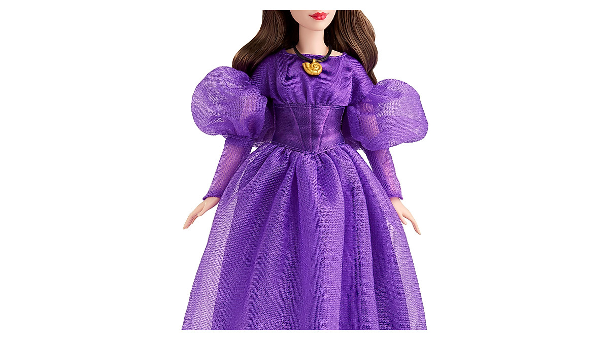 Mattel Disney The Little Mermaid Vanessa Doll - Signature Purple Dress