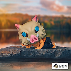 Funko Pop! Animation: Demon Slayer Inosuke Hashibira Lounging in Mask Special Edition Multicolor Exclusive Vinyl Figure #1090