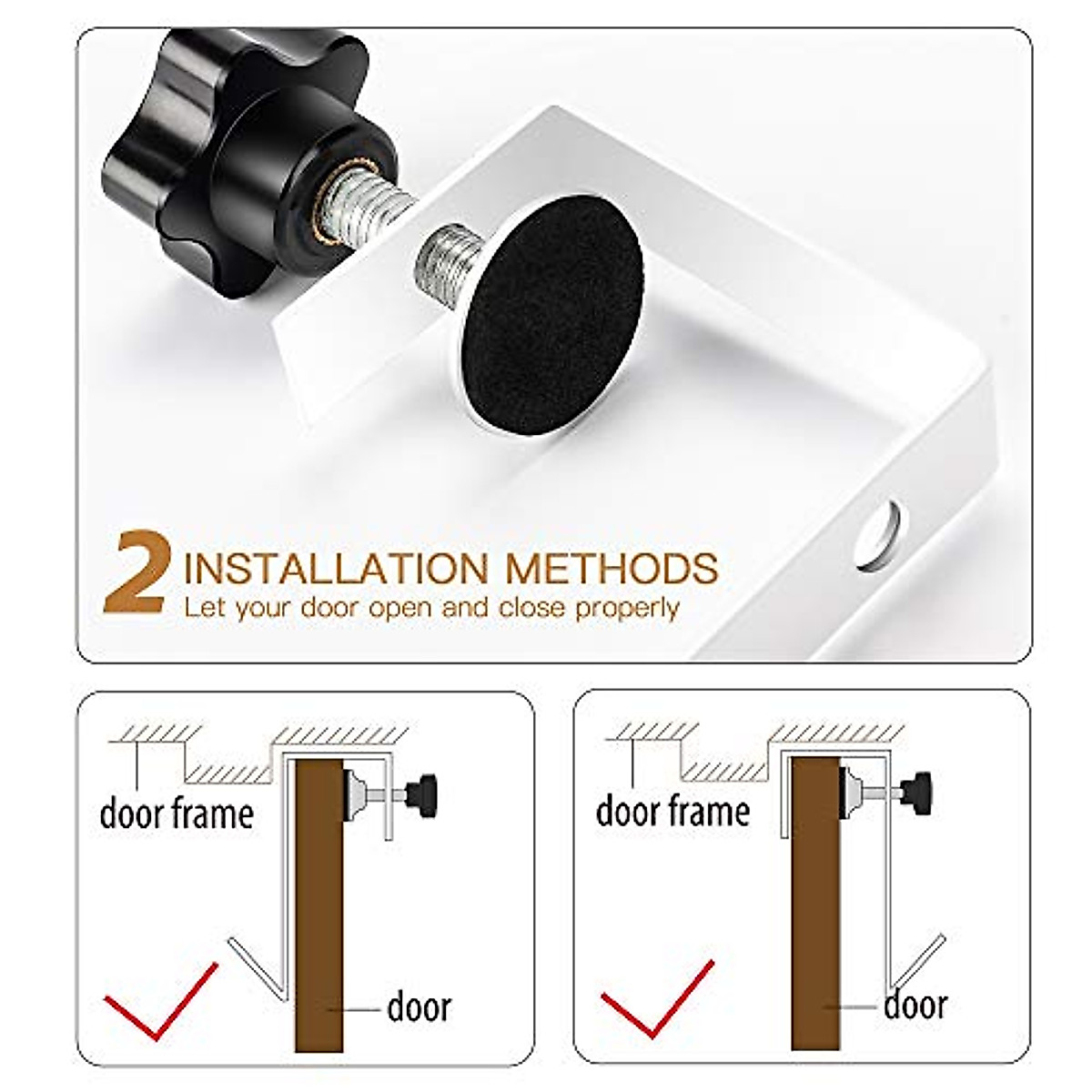 ULG Over The Door Shoe Organizer 22 Pockets Shoe Holder & 12 Mesh Pockets Hanging Shoe Holder Hanger Hanging Shoe Organizer with 3 Adjustable Metal Hooks
