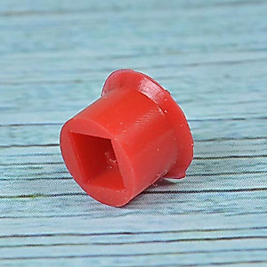 Comimark 10 Pcs Rubber Mouse Pointer TrackPoint Red Cap for IBM Thinkpad Laptop Nipple