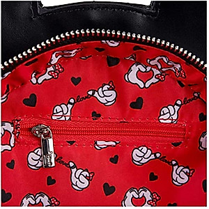 Loungefly Disney Mickey and Minni Valentines Reversible Crossbody Mickey And Minnie Mouse One Size