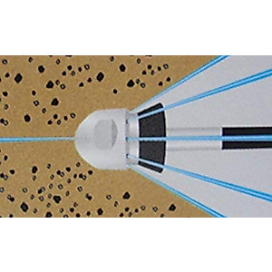 CREEXEON Pressure Washer Sewer Jetter Nozzle,Drain Cleaning Water Jetter,5000 PSI 3/8 Inch Quick Disconnect Plug