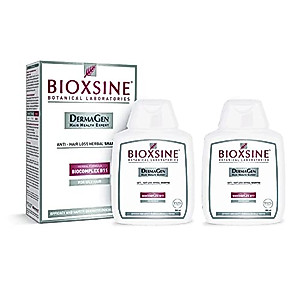 2x 300ml BIOTA Bioxsine Advanced Herbal Care Shampoo OILY CARE FORMULA For Intensive Hair Loss
