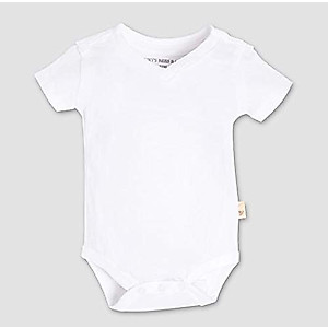 Burt's Bees Baby Unisex Baby Bodysuit, Short Long Sleeve One Piece Lap Shoulder Bodysuits, 100% Organic Cotton