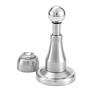 Magnetic Door Stop Heavy Duty 1 Pack Magnetic Door Stopper Brushed Nickel Magnetic Door Holder to Keep Door Open Magnet Door Stopper Magnetic Door Catch