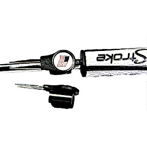 Putter Mounted Divot Tool and Ball Marker - US Flag White