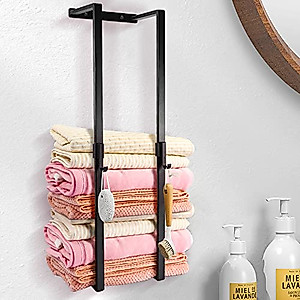Kalekey Towel Holder Towel Rack Wall Mounted for Bathroom 28"