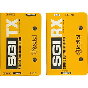 Radial Engineering SGI Studio Guitar Interface System includes Free Wireless Earbuds - Stereo Bluetooth In-ear and 1 Year Everything Music Extended Warranty