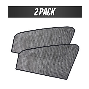 Reswish 2 Pack Universal Car Shades for Front Windows, Magnetic Side Window Sunshade, Car Window Shades (2PCS Front)