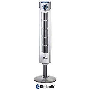 Ozeri Ultra 42” Oscillating Tower Fan, with Bluetooth and Noise Reduction Technology