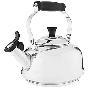 Le Creuset Stainless Steel Whistling Tea Kettle, 1.7 qt.